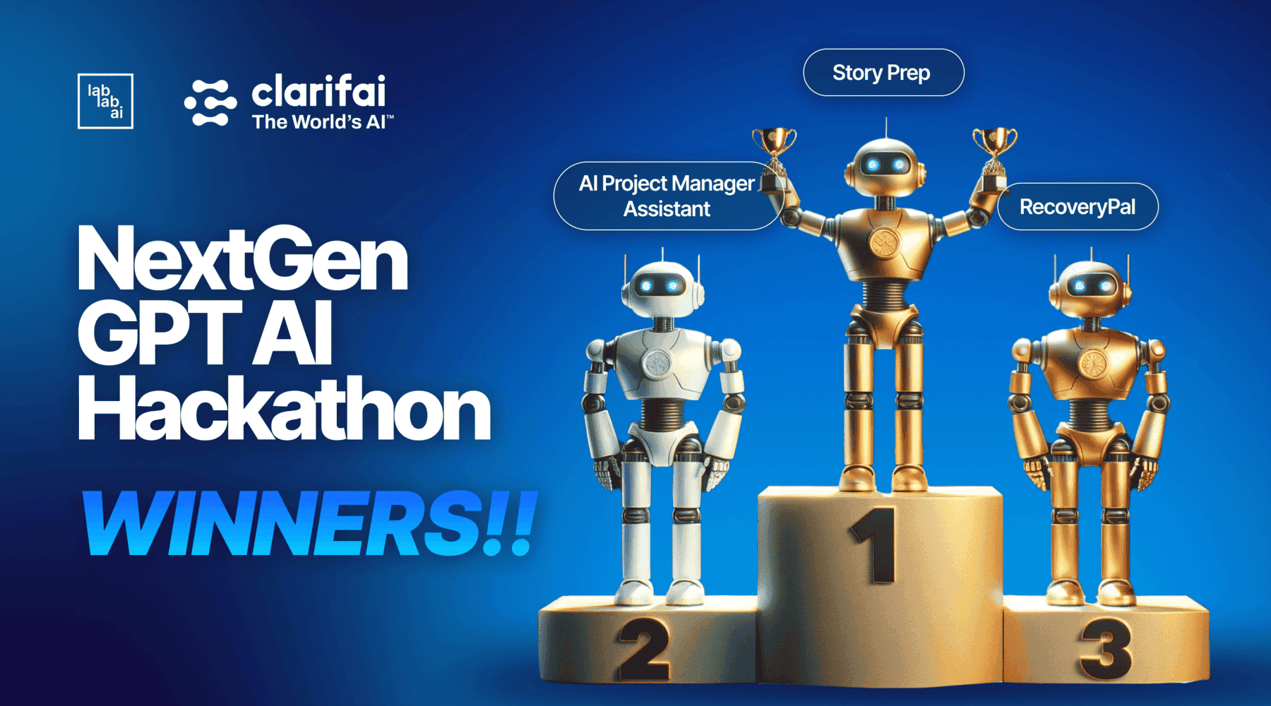 NextGen GPT AI Hackathon with Clarifai: Winners Announcement